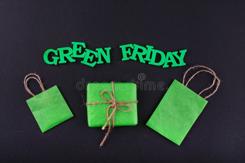 Green Friday Eco Friendly Concept Stock Photo - Image of design ...