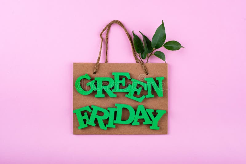 Green Friday Eco Friendly Concept Stock Photo - Image of offer, label ...