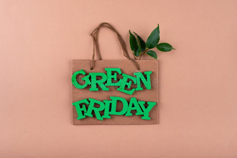 Green Friday Eco Friendly Concept Stock Photo - Image of symbol ...