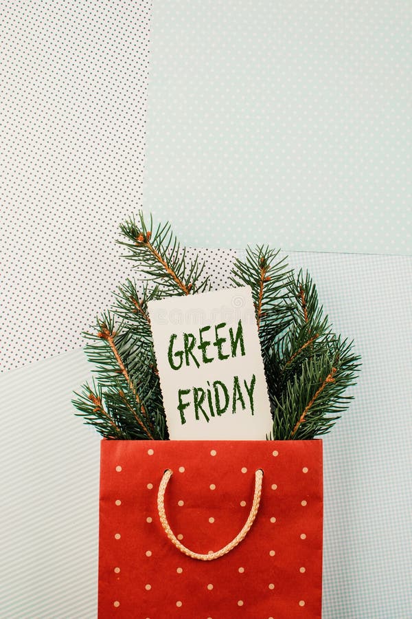 Green Friday is the New Black Friday. Make Friday Green Again Stock ...