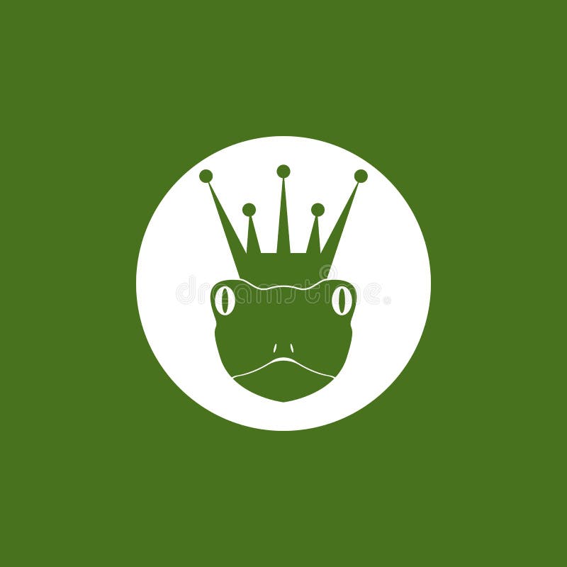 Green Frog Icon and Symbol Vector Illustration Stock Illustration ...