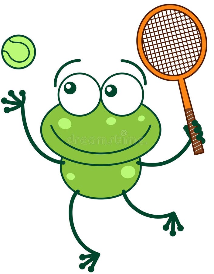 Frog Tennis Stock Illustrations – 58 Frog Tennis Stock Illustrations ...