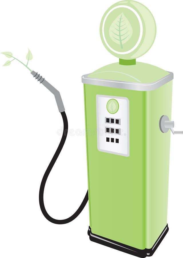 Green Gasoline Icon stock vector. Illustration of ecology - 5498311