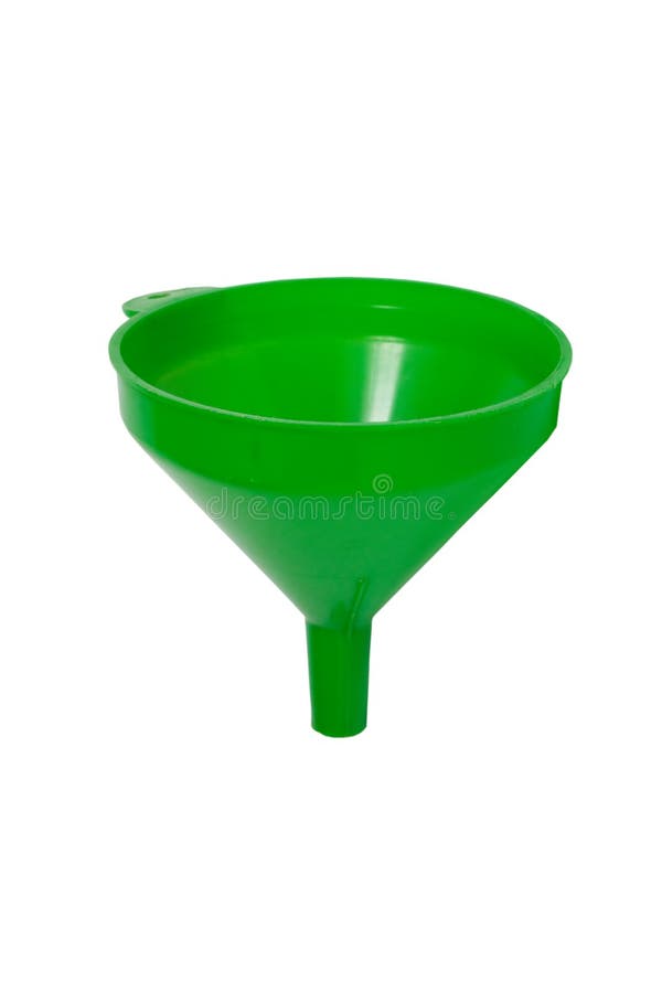 Large funnel with path stock image. Image of motor, clipping - 3382801