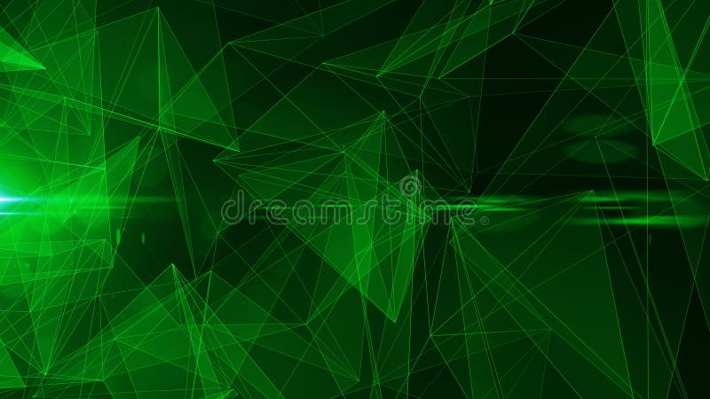 Green Futuristic Neon Background. Creative Abstract Background, Glass ...