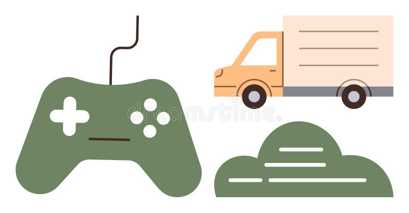 Game Controller Wire Stock Illustrations – 1,499 Game Controller Wire ...