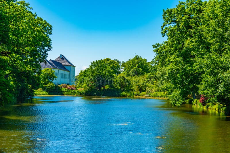 Green Gardens at Gr??sten Palace in Denmark Stock Photo - Image of ...