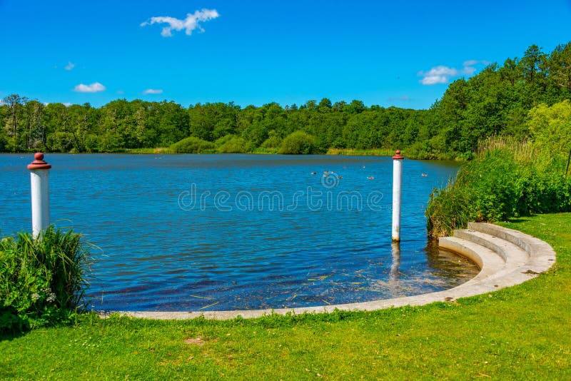 Green Gardens at Gr??sten Palace in Denmark Stock Photo - Image of ...