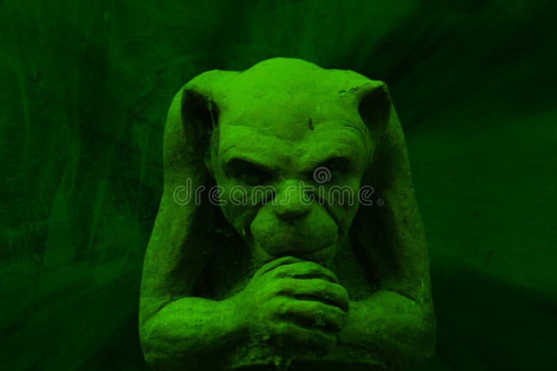 Gargoyle Statue stock photo. Image of frightening, eyes - 10926806
