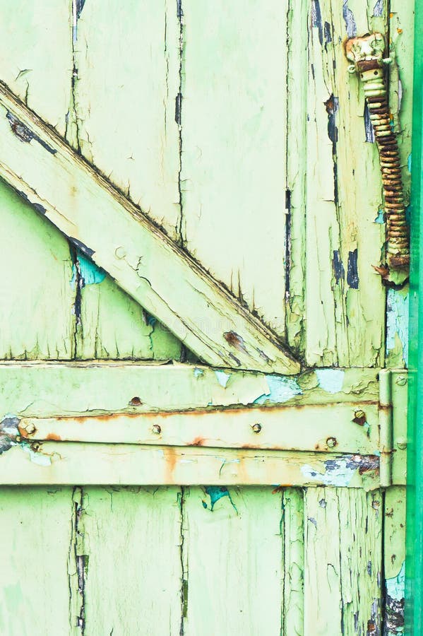 Green gate stock image. Image of board, abstract, furniture - 61175795