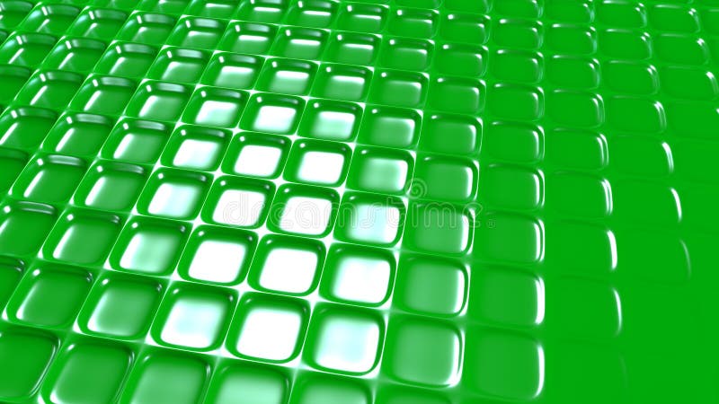 Green Geometric Background with Relief. 3d Illustration, 3d Rendering ...