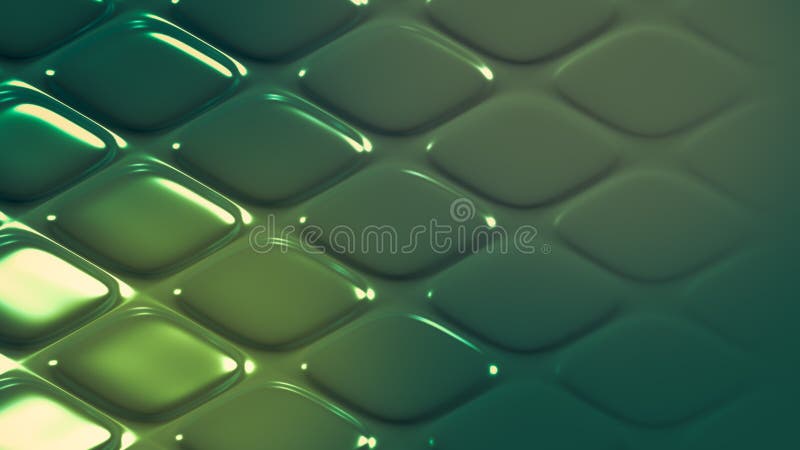 Green Geometric Background with Relief. 3d Illustration, 3d Rendering ...