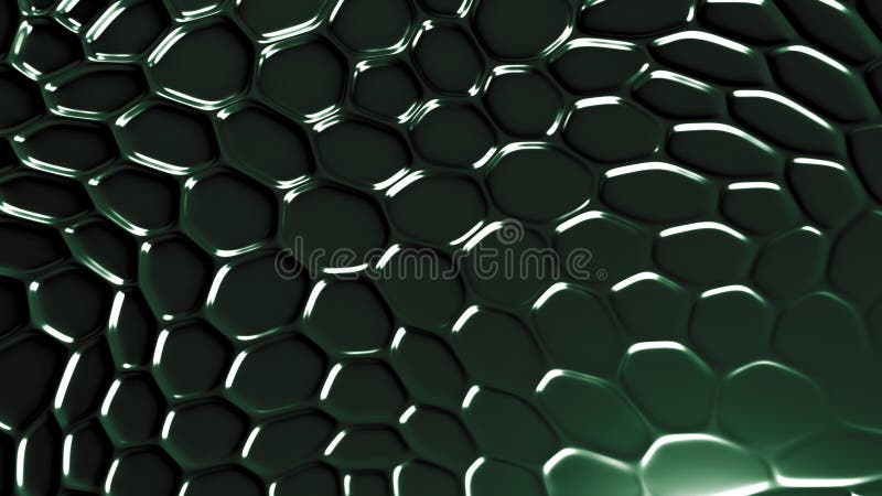 Green Geometric Background with Relief. 3d Illustration, 3d Rendering ...