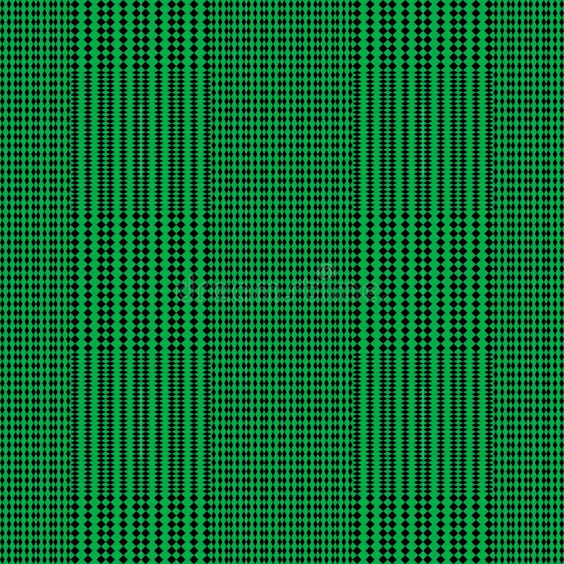 Green Geometric Checkerboard Pattern Stock Illustration - Illustration ...