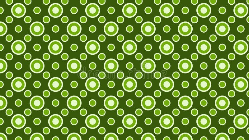 Green Geometric Circle Pattern Background Stock Illustration - Illustration of geometry, round ...