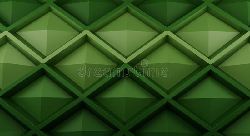 Green Geometric Patterns Abstract Vector Digital Design Illustration ...