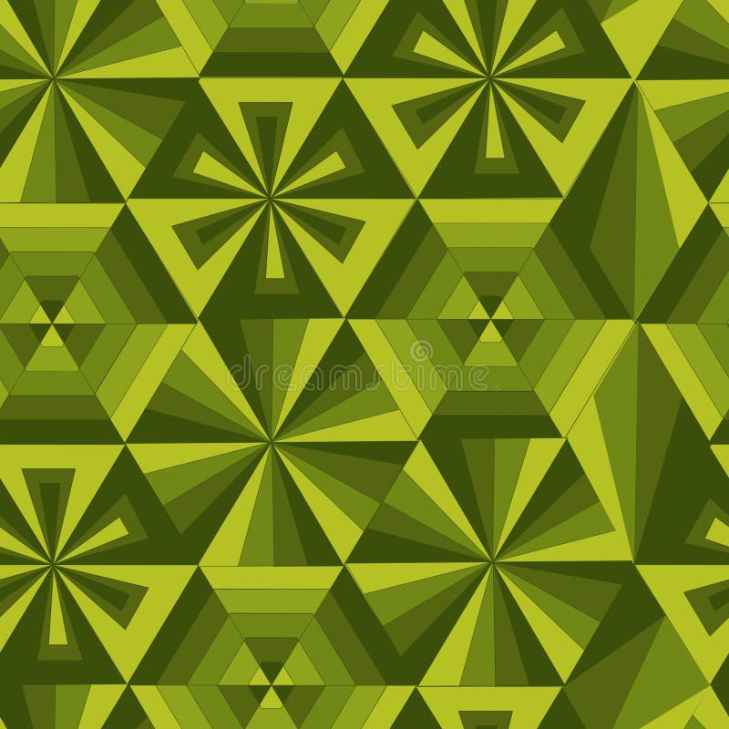 Green Geometrical Poligon Pattern Stock Vector - Illustration of decor ...