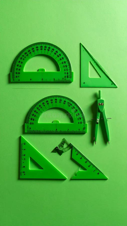 Green Geometry Tools Stock Illustrations – 624 Green Geometry Tools ...