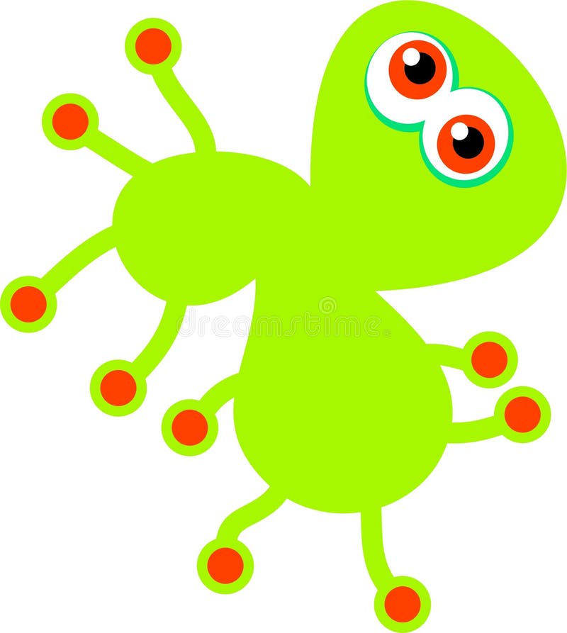 Green Germ stock illustration. Illustration of clipart - 19362535