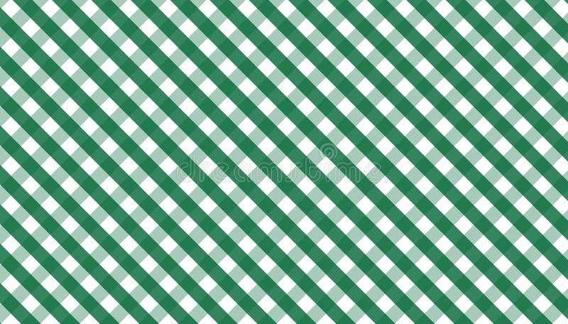 Green Gingham Seamless Pattern.Vector Stock Illustration - Illustration ...