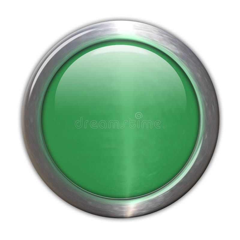 Glass button stock vector. Illustration of shadow, reflection - 6847345