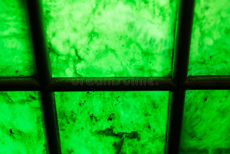 Green Glass with Frame Background Stock Photo - Image of pattern ...