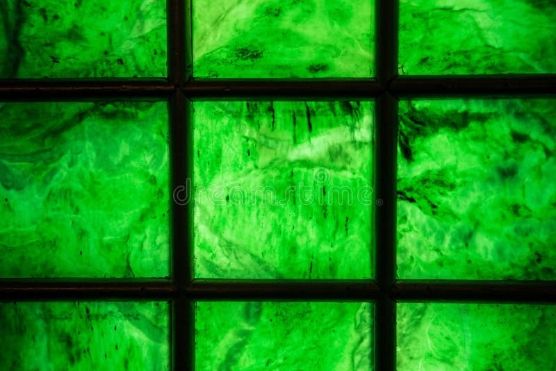Green Glass with Frame Background Stock Photo - Image of color ...