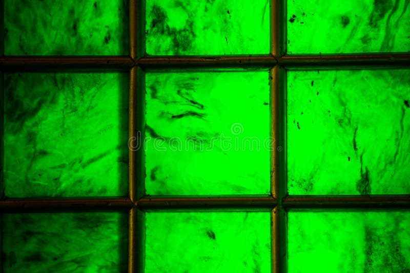 Green Glass with Frame Background Stock Photo - Image of shape ...