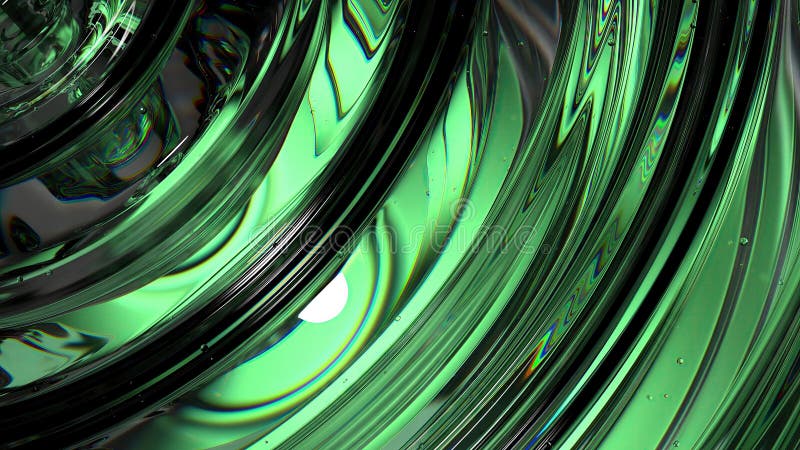 Green Glass Transparent Beautiful Refraction and Reflection Elegant ...