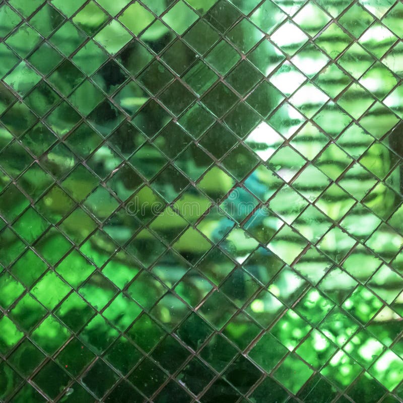 Green glass wall stock photo. Image of brick, abstract - 25056306