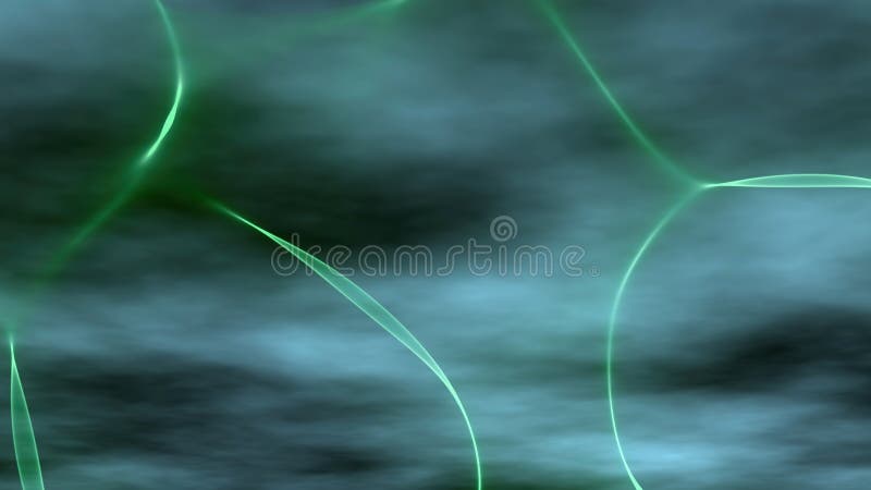 Green Glow Shining Smoke Particle Background Stock Illustration ...