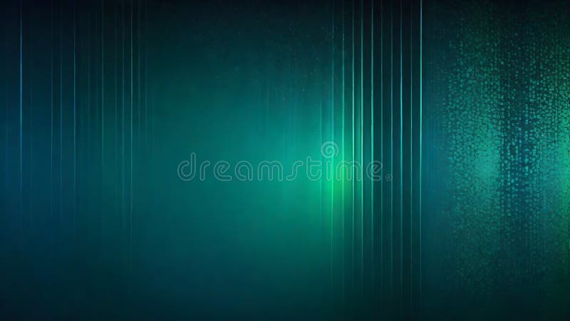 Green Glowing Grainy Gradient Background for Design Stock Illustration ...