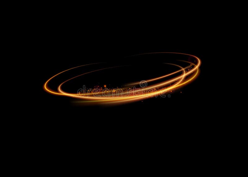 Luminous White Lines of Speed. Light Glowing Effect. Abstract Motion Lines Stock Vector ...