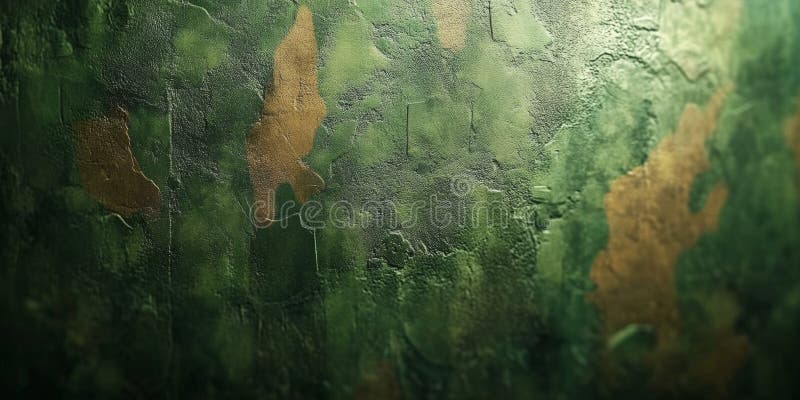 Green and Gold Abstract Textured Background, Digital Camouflage Pattern ...