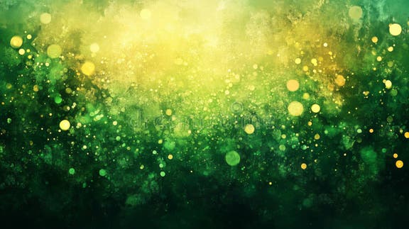 Green and Gold Glitter Sparkle Texture Background Stock Illustration ...