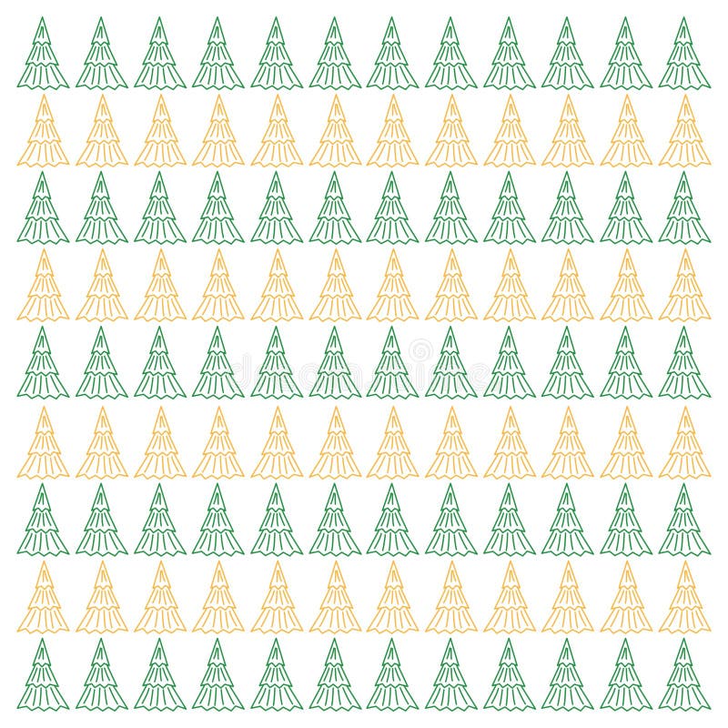 Green Gold Vintage Trees Pattern Texture Background Stock Vector ...