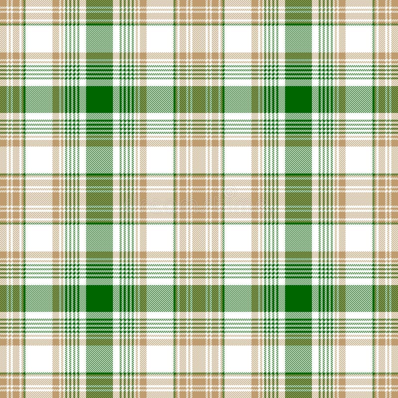 Green Check Plaid Fabric Texture Pixel Seamless Pattern Stock Vector ...