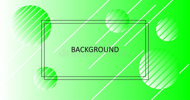 Green Gradation Circle Background Color Illustration Stock Vector ...