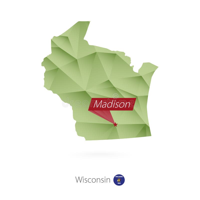 Madison Wisconsin Map Stock Illustrations – 489 Madison Wisconsin Map ...