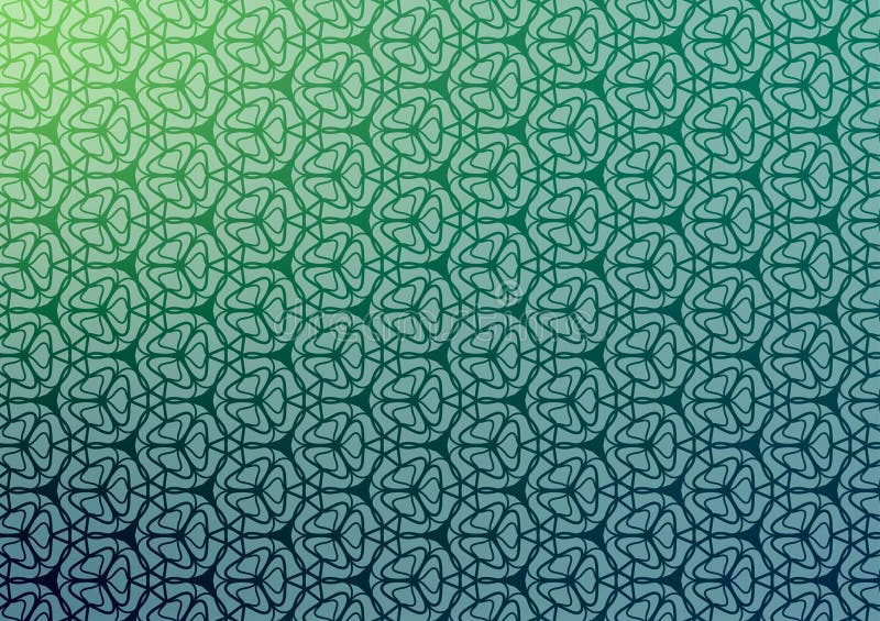 Green Gradient Pattern Abstract Dark Background Stock Illustration ...
