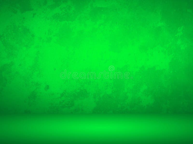 Green Gradient Wall with Blank Studio Room Background for Web Design ...