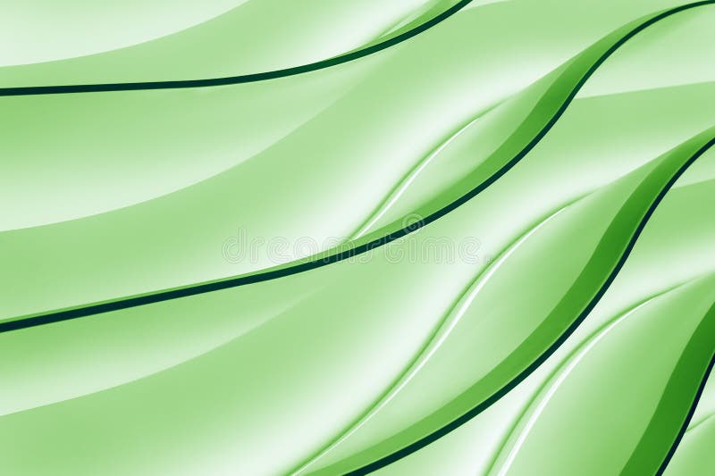 Green gradient waves stock illustration. Illustration of horizontal ...