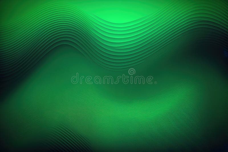Green Grainy Gradient Background, Blurry Colors Wave Pattern with Noise ...