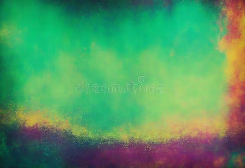 A Green Grainy Texture, Noisy Design, Banner Poster Stock Illustration ...