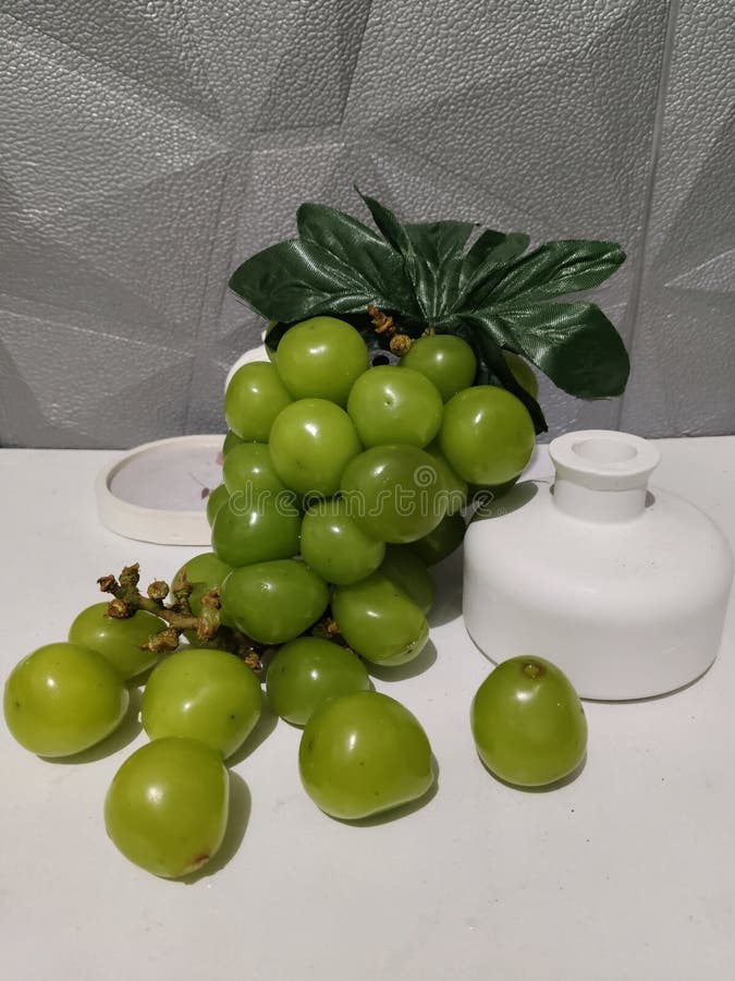Exotics green grapes stock photo. Image of grapes, green - 336785014