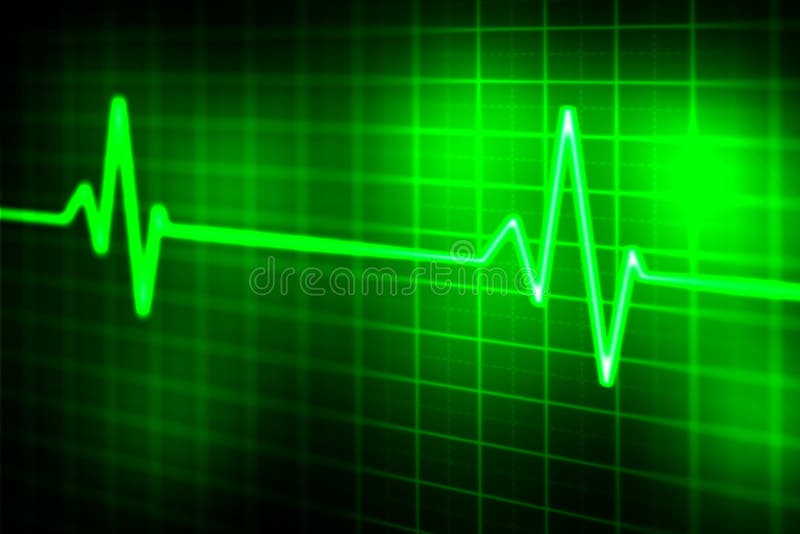 Green Graph and Health Abstract Background Stock Illustration ...