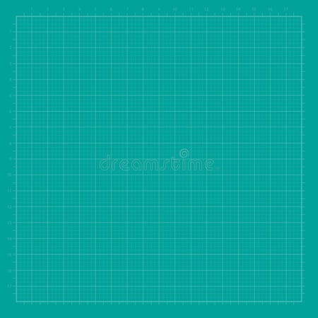 Green Graph Paper Background Stock Vector - Illustration of color ...