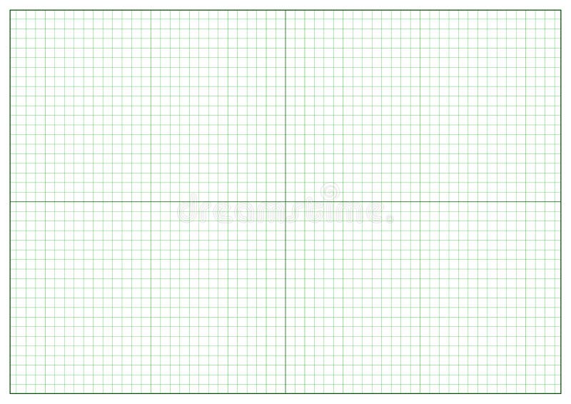 A4 Size Paper with Black Border Stock Illustration - Illustration of ...