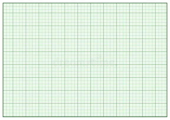 Green Graph Size A3 Table 4 Stock Illustration - Illustration of design ...