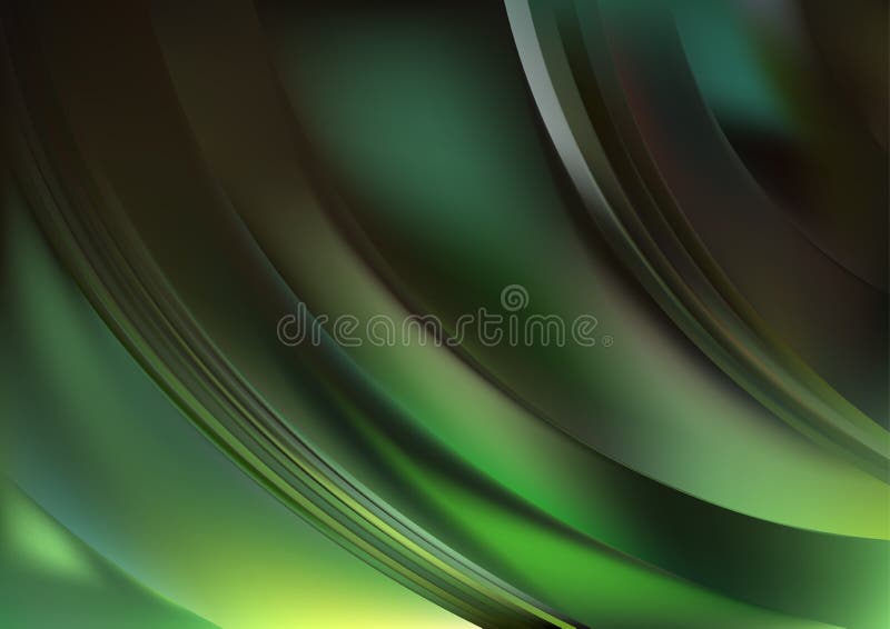 Green Graphics Artistic Background Vector Illustration Design Stock ...